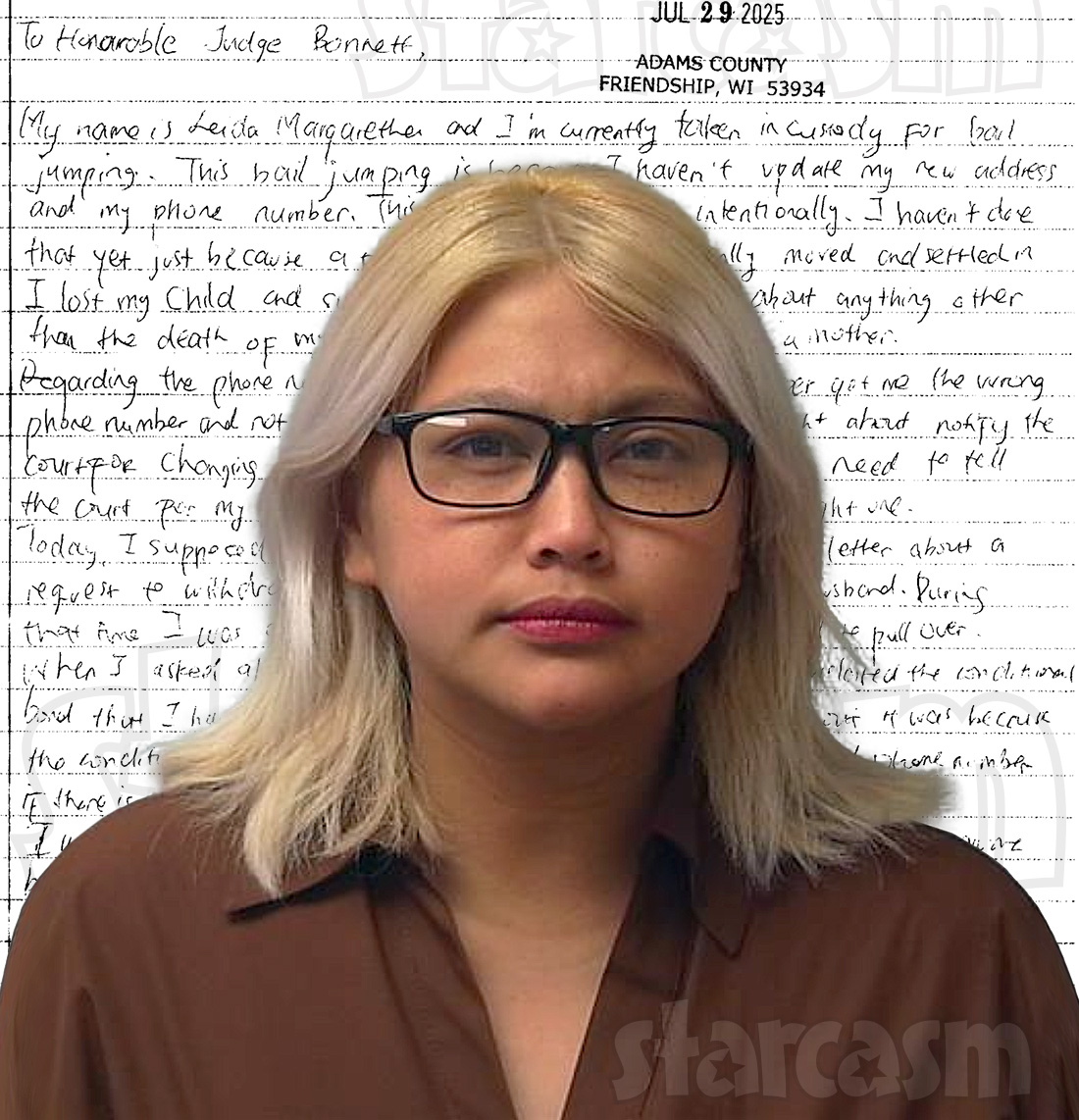 Very Shocking News – Leida Margaretha’s Leaked Letter to the Judge in ...