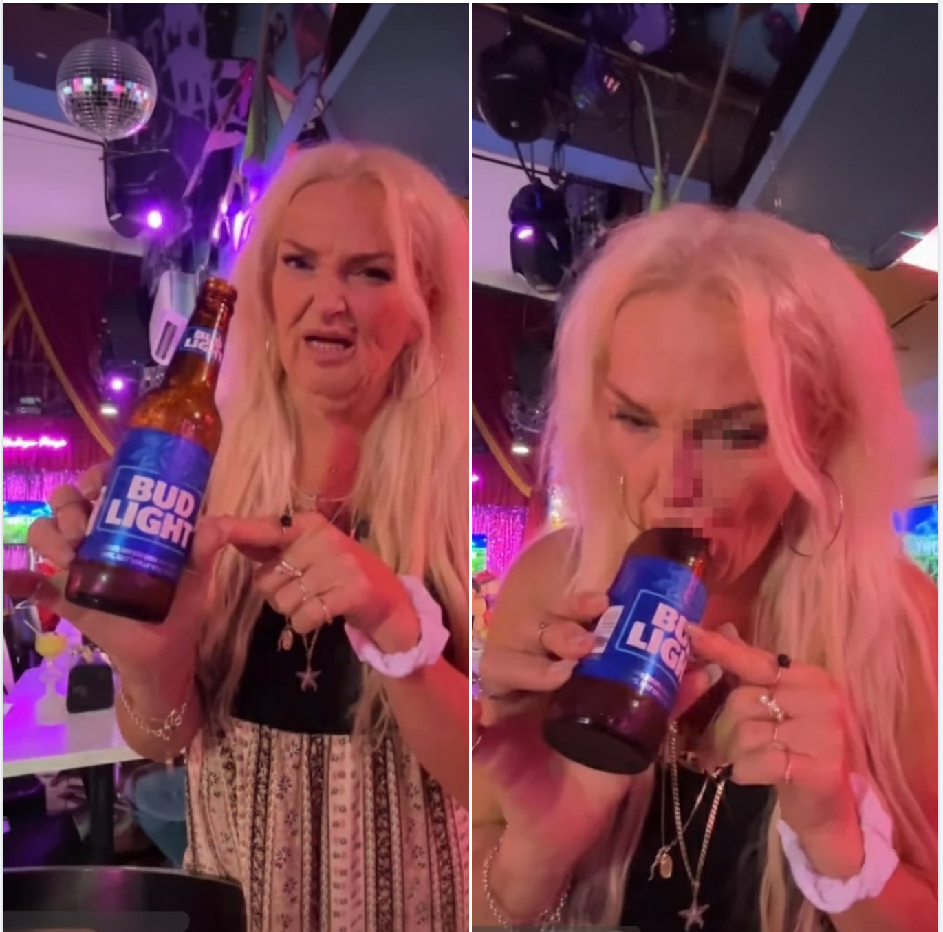 WHAT A MONSTER! Angela Deem Steals Fan’s Beer Bottle, Drinks Strangers ...